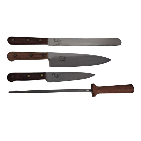 Healthcraft | Kitchen | Healthcraft Knives Set Chef Tell Serrated Bread ...
